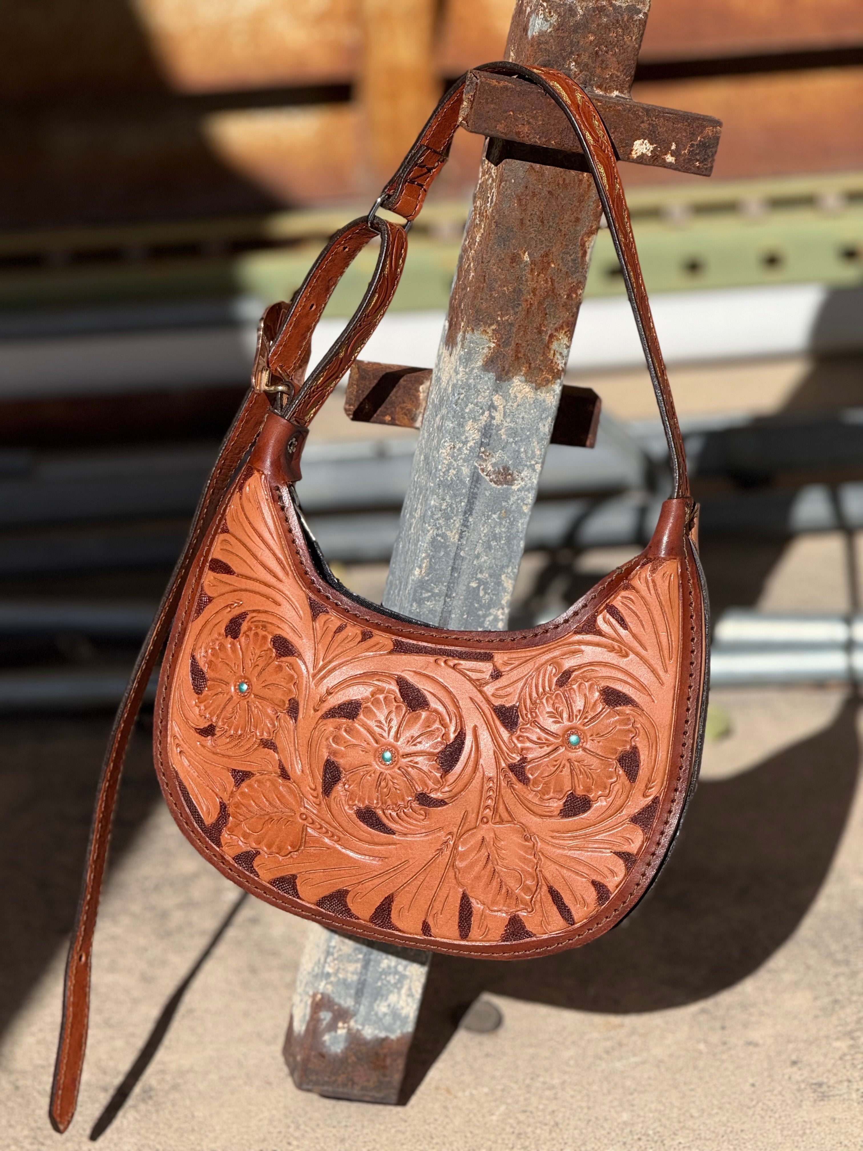 Pistol Purse- Cactus – Alamo Saddlery